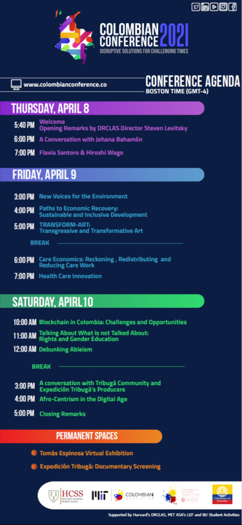 Colombian Conference 2021: Disruptive solutions for challenging times ...