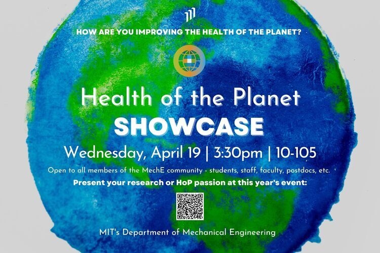 MechE Health of the Planet Showcase | MIT Sustainability